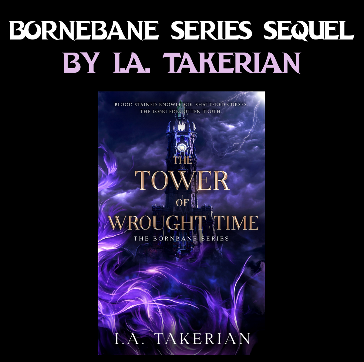 Bornebane Series Sequel by I.A. Takerian | Unplugged Book Box
