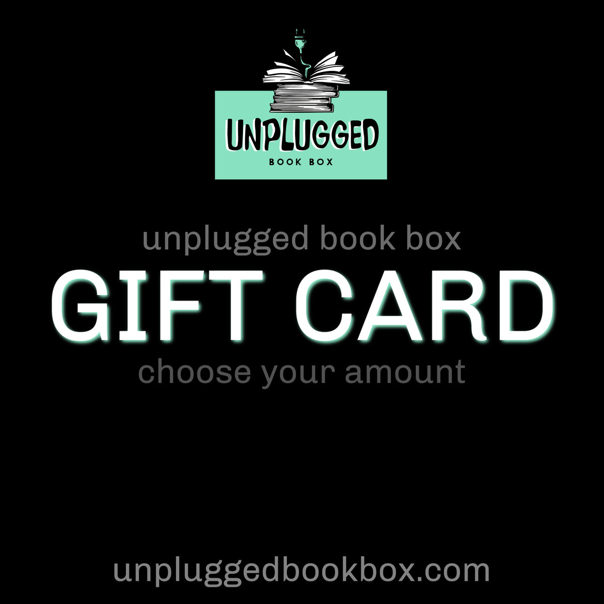 Unplugged Book Box Gift Card | Unplugged Book Box